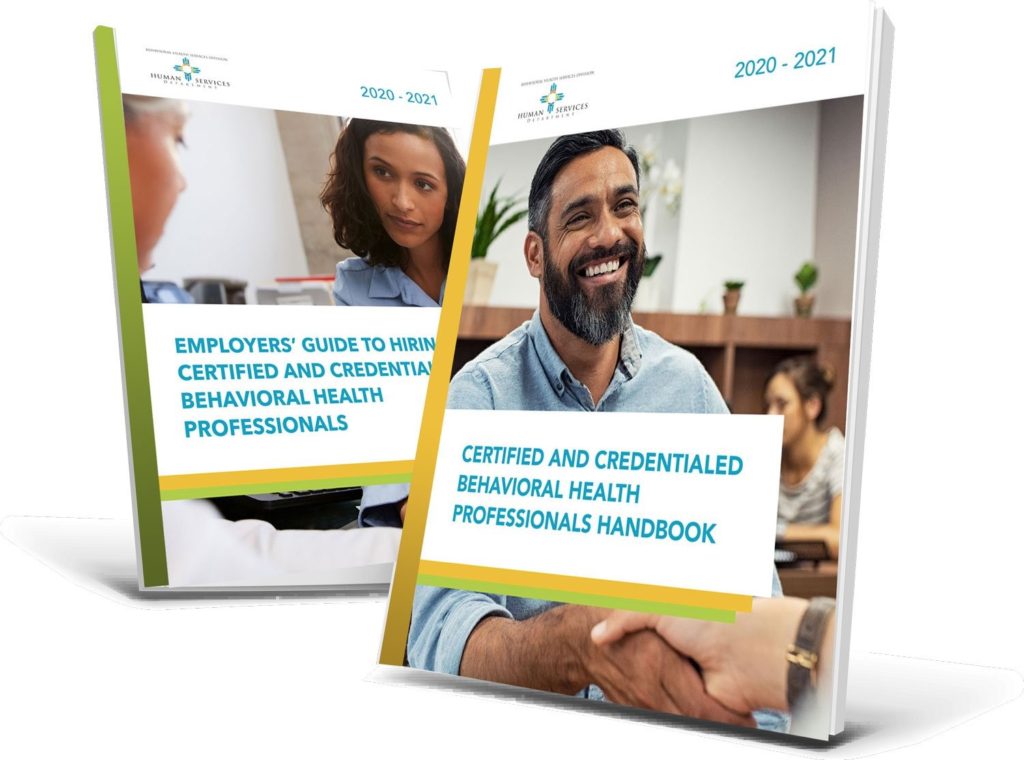 Certified and Credentialed Behavioral Health Professionals Handbooks ...